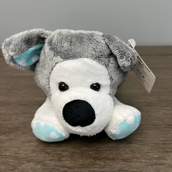 Walmart | Toys | Walmart Celebrate Gray White Plush Wolf Puppy With ...